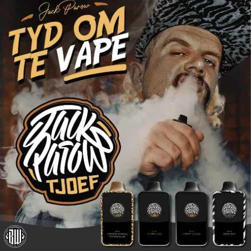 Jack Parow Tjoef 10K Disposable R260 | Krem Vape Studio